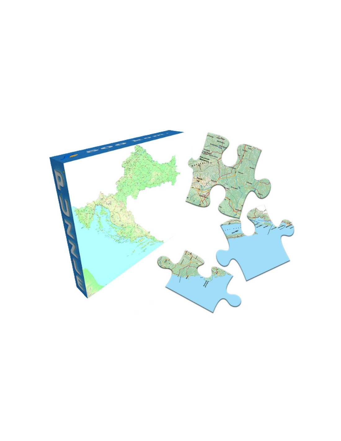 Shop Puzzle map countries: geographical puzzle maps