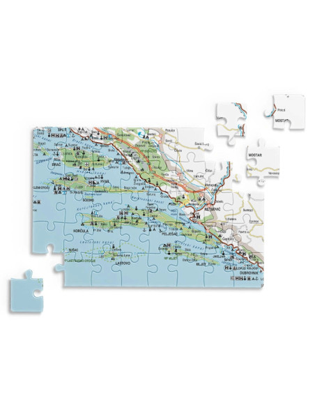 StoreStil|Croatian tourist map puzzle