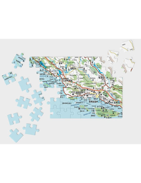 StoreStil|Croatian tourist map puzzle