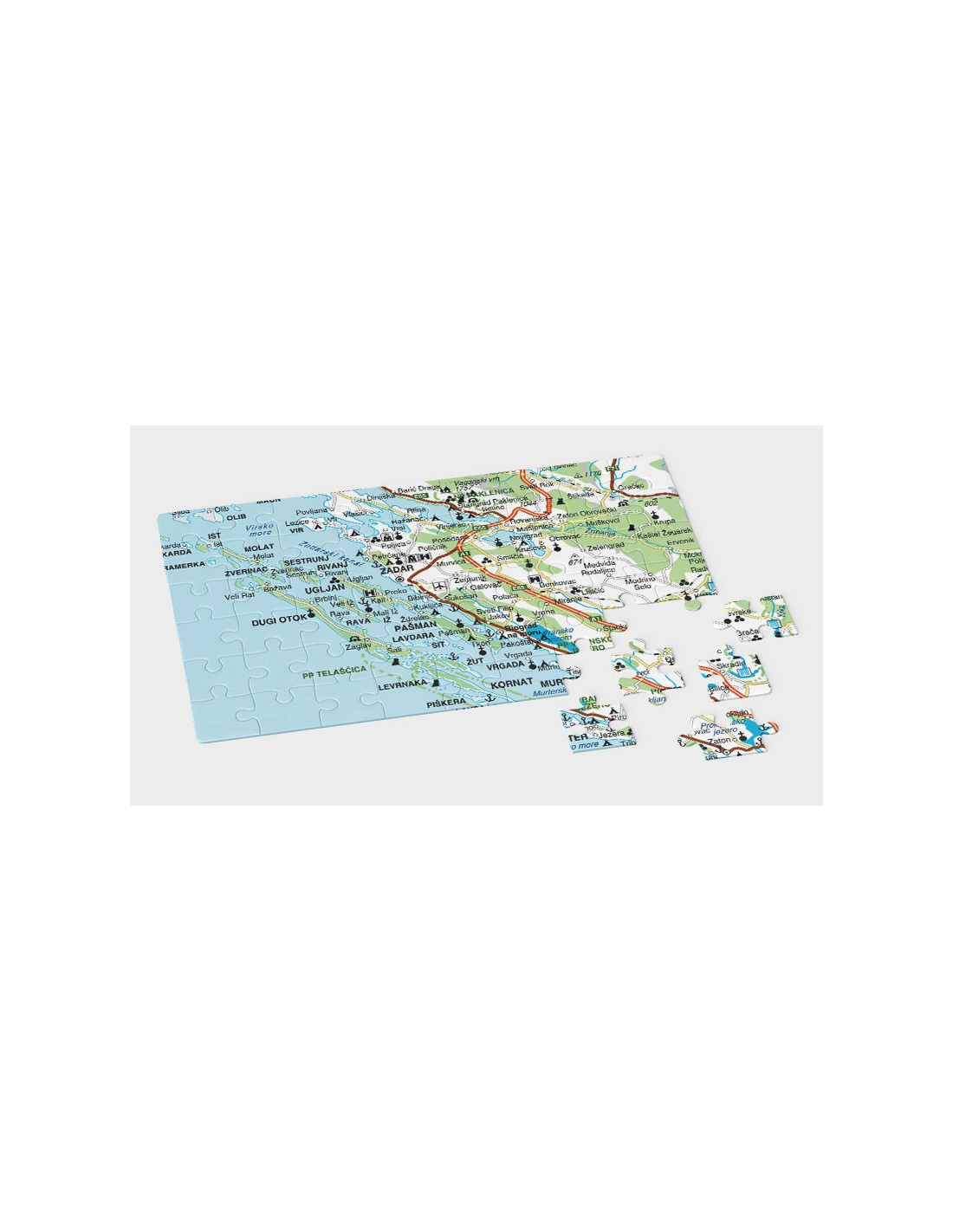 StoreStil|Croatian tourist map puzzle