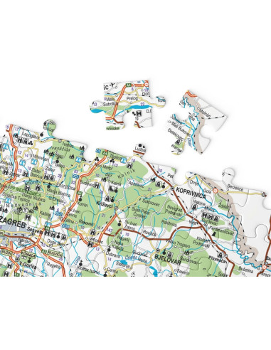 StoreStil|Croatian tourist map puzzle
