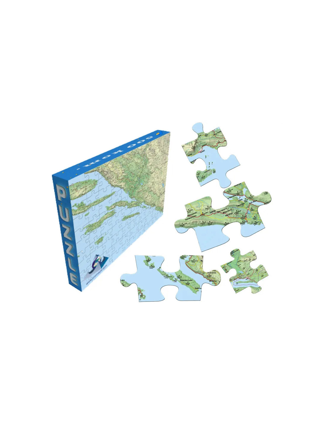 StoreStil|Dubrovnik-Neretva county map puzzle