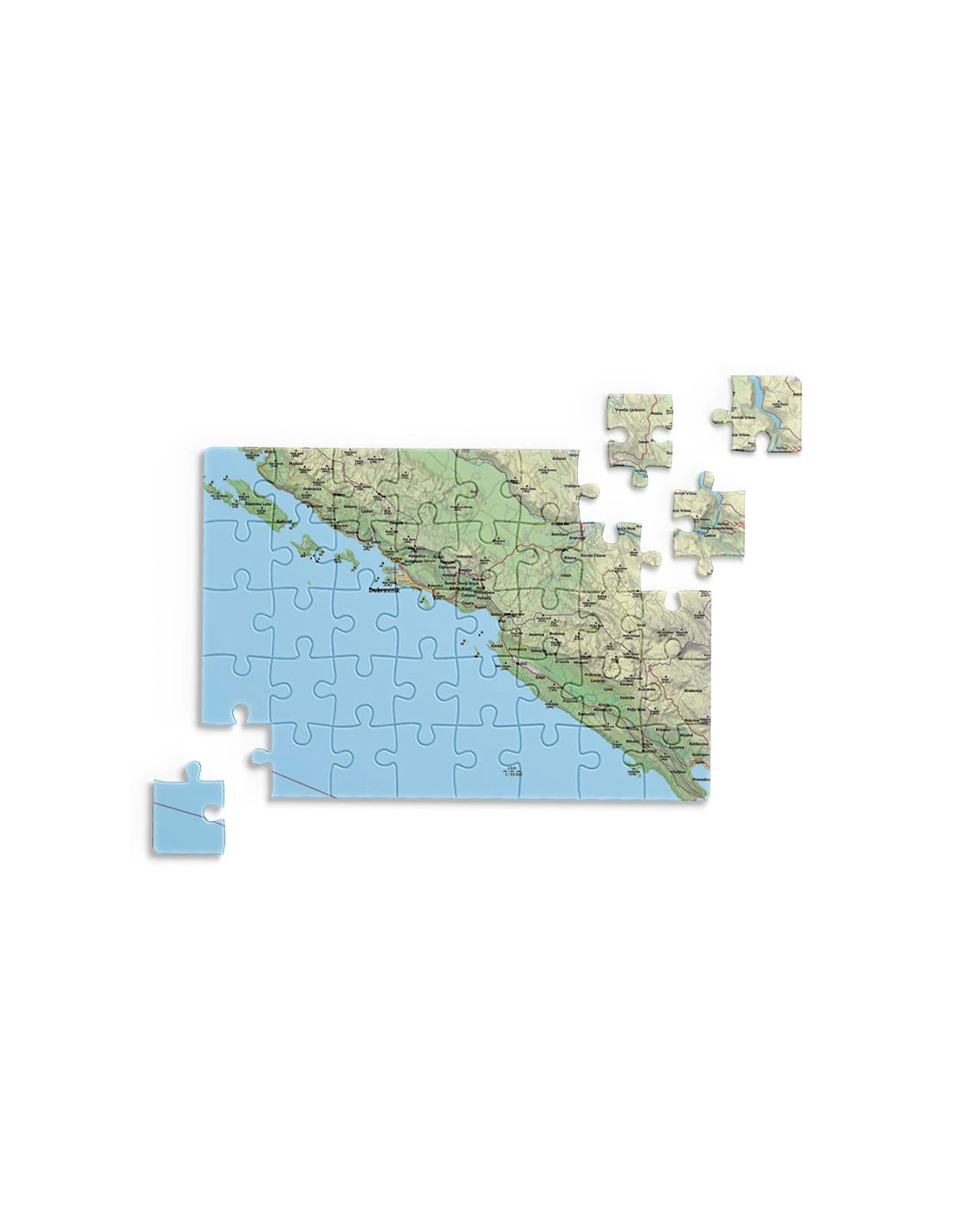 StoreStil|Dubrovnik-Neretva county map puzzle