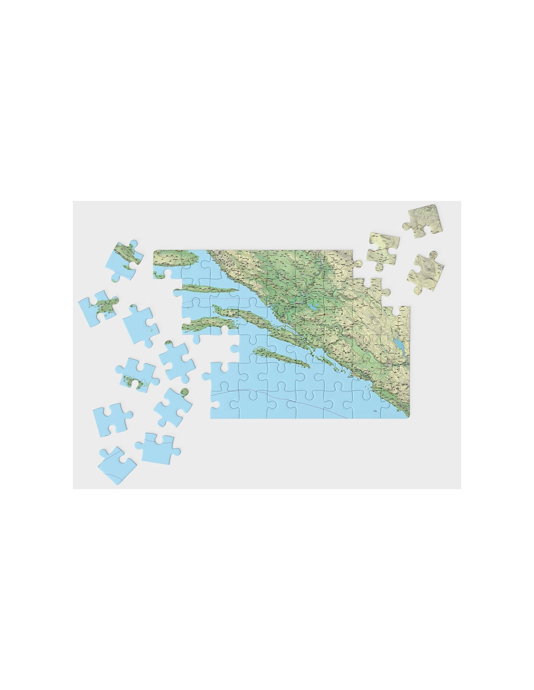 StoreStil|Dubrovnik-Neretva county map puzzle