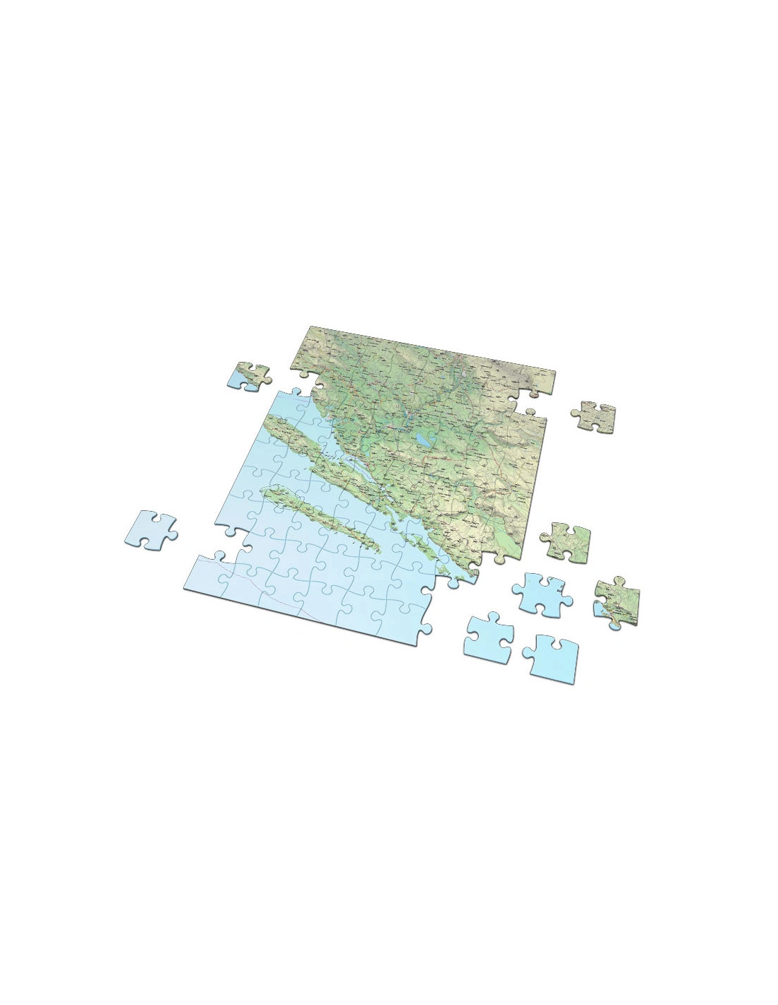 StoreStil|Dubrovnik-Neretva county map puzzle