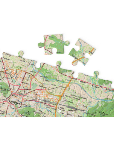 StoreStil|Ljubljana map puzzle