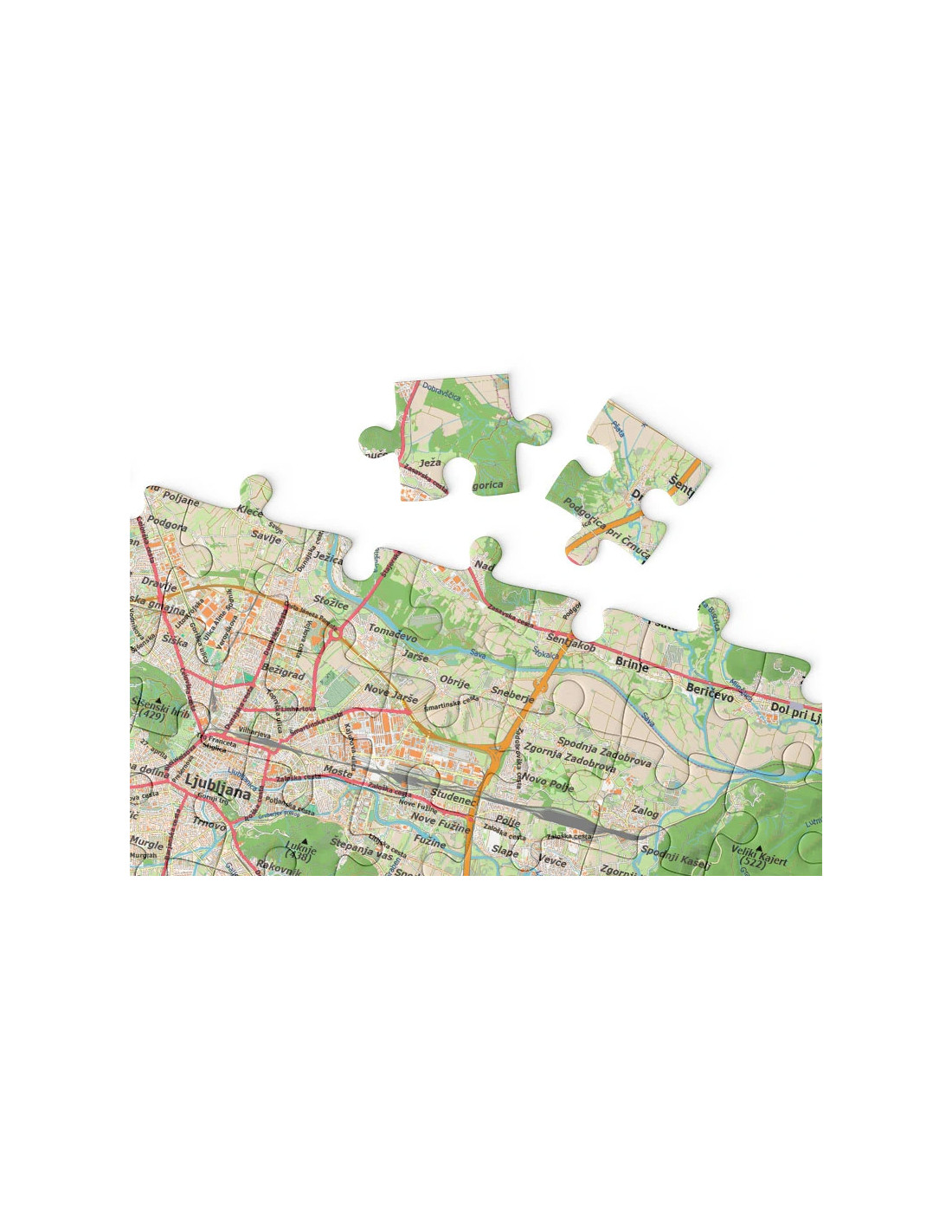 StoreStil|Ljubljana map puzzle