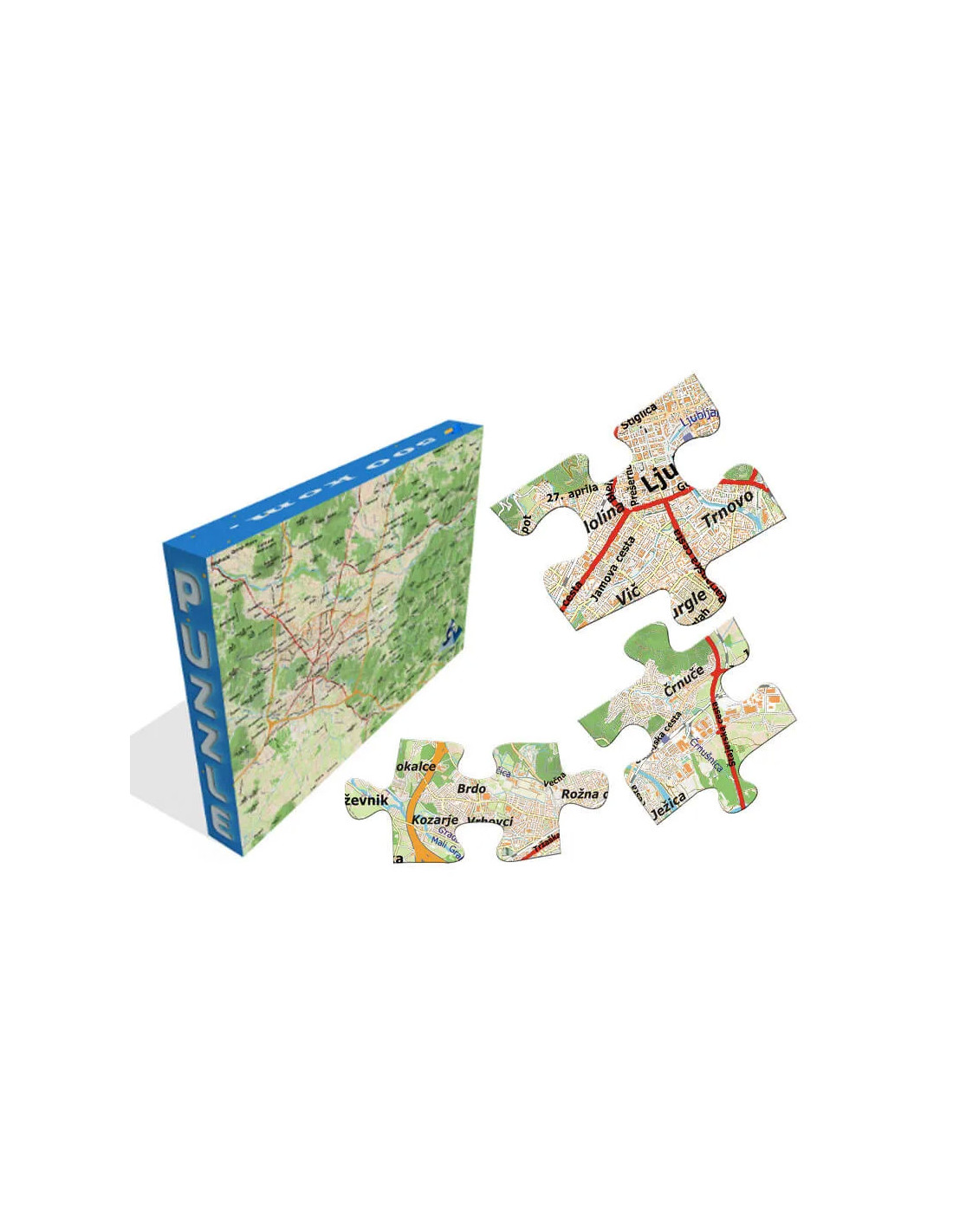 StoreStil|Ljubljana map puzzle