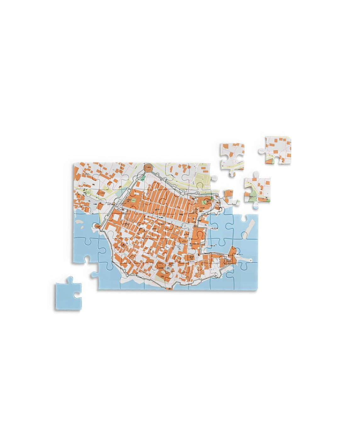 StoreStil|Dubrovnik - tourist map puzzle