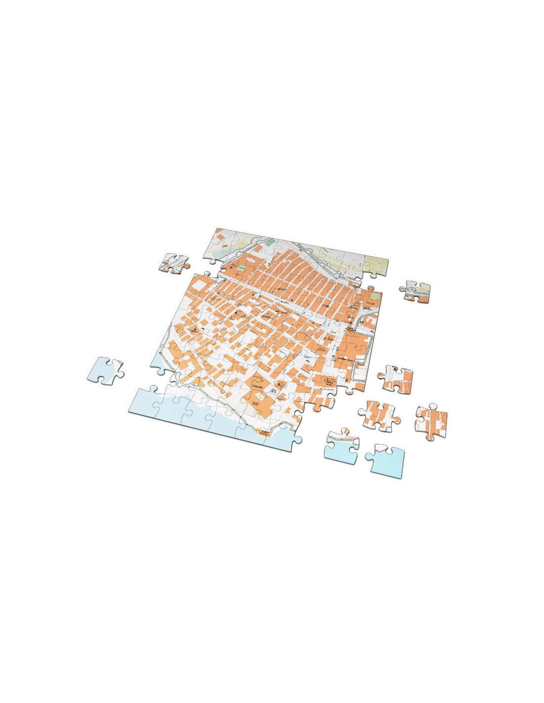 StoreStil|Dubrovnik - tourist map puzzle