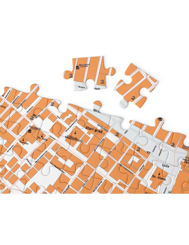 StoreStil|Dubrovnik - tourist map puzzle