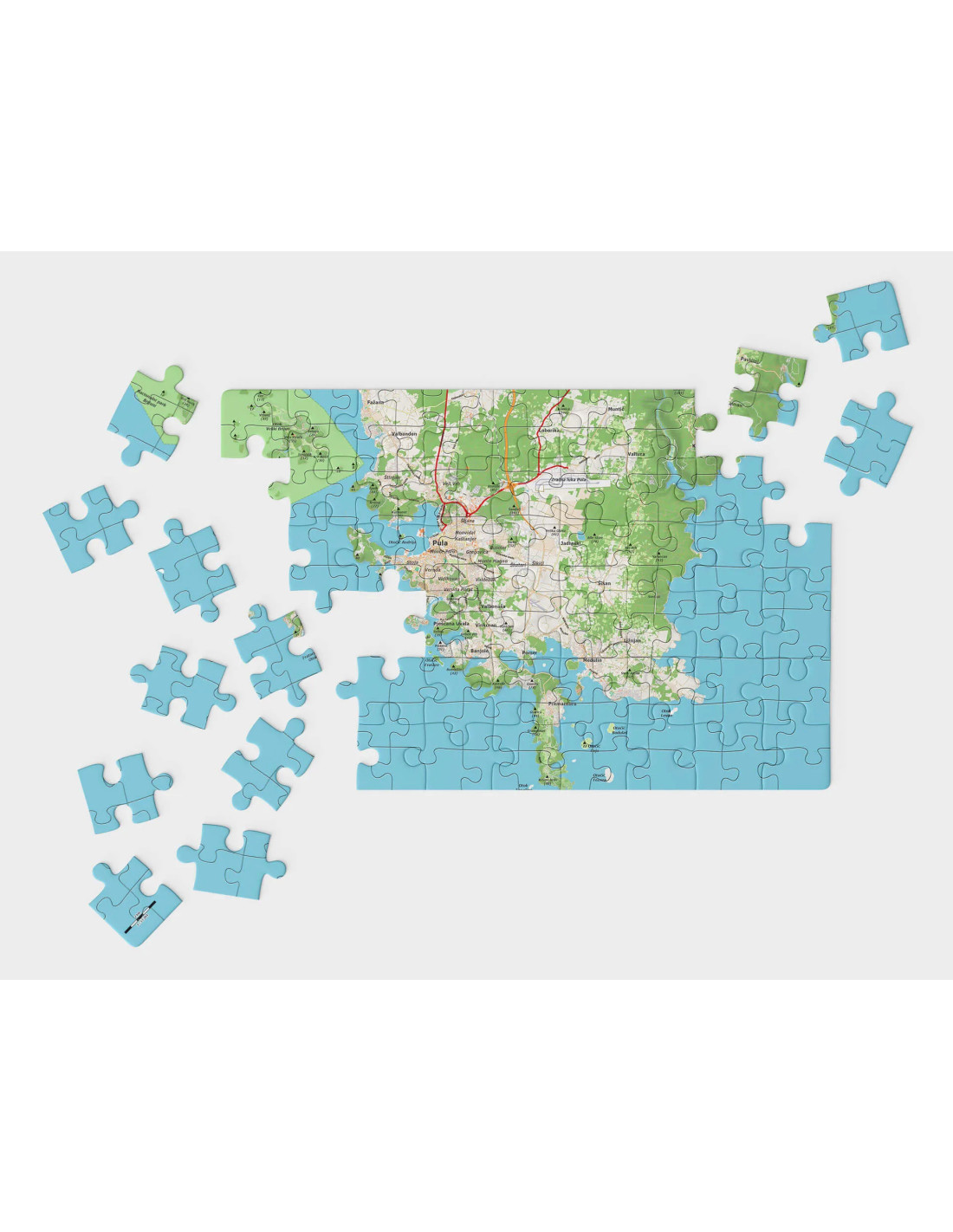 StoreStil|Map of Pula puzzle